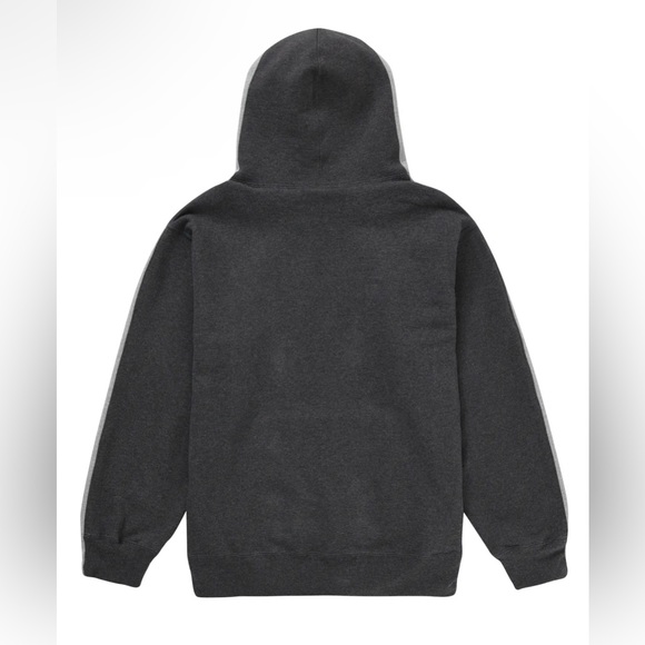 Supreme | Shirts | Supreme S Logo Split Hoodie Fw2 Heather Grey Size L | Poshmark